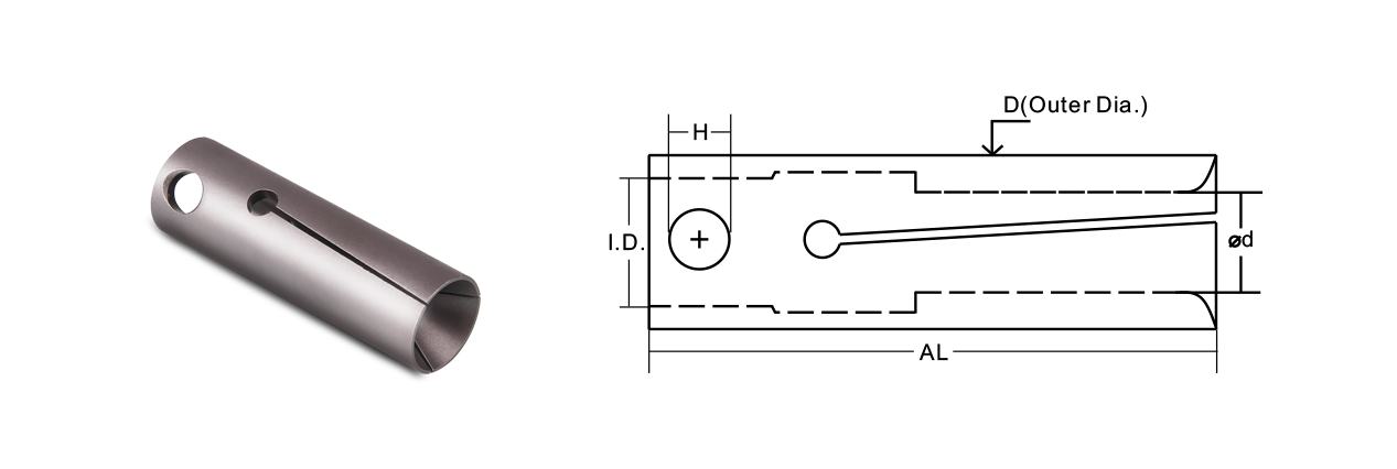 Pin Type Finger Feed Collet for LNS,FMB,IEMCA,TRAUB,TORNOS,CITIZEN ...